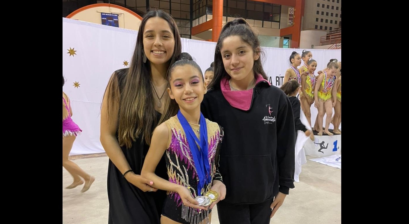 Gimnastas valdivianas consiguen medallas de oro en Campeonato Nacional de Gimnasia Rítmica