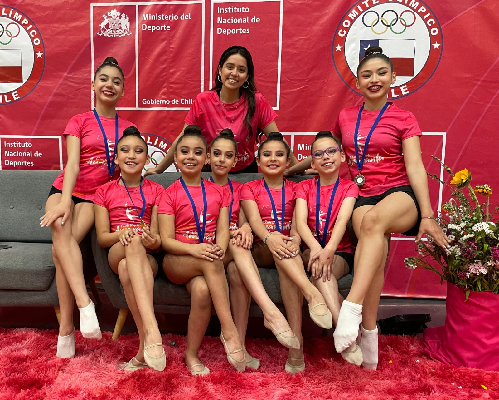 Gimnastas valdivianas de Amaranta logran 4 títulos nacionales en final federada