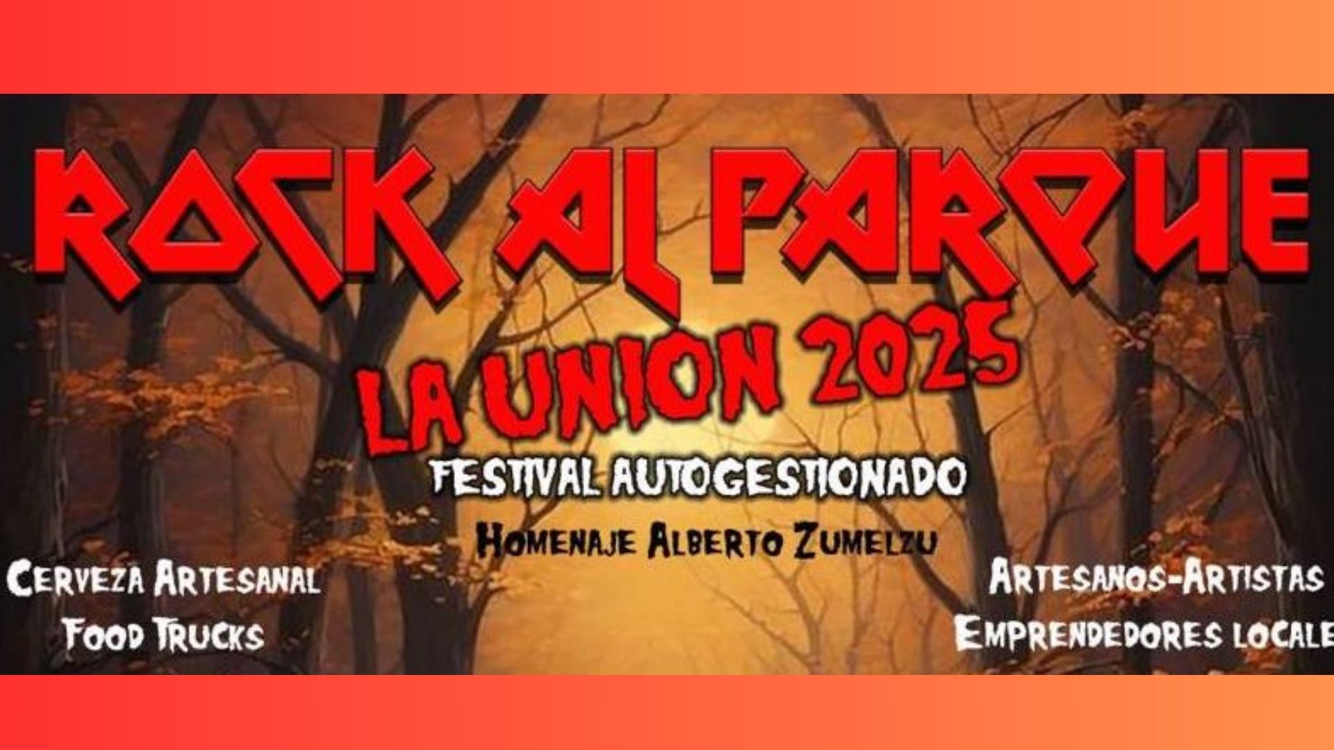 “Festival Rock al Parque” se realizará este sábado 29 de marzo en el ...